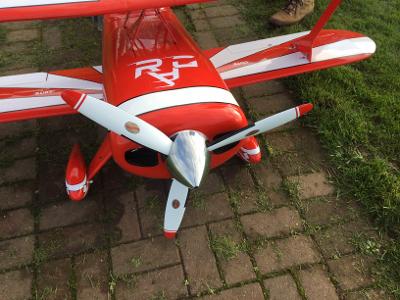 Biela 3 Blade Prop 20x10 Scale Look White/Red Pitts S2 [20 x 10 Pitts ...